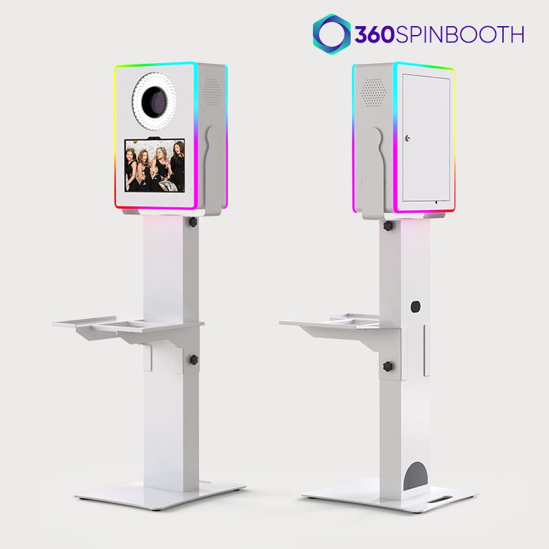 DSLR Photo Booth Shell with Printer Shelf & Ring Light PS2 - Photo ...